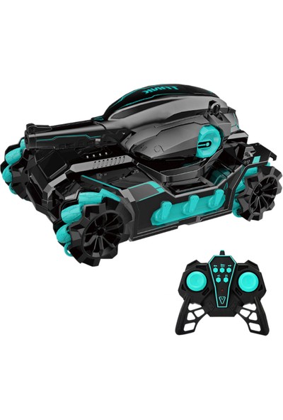 Dolity Su Bomba Rc Tank Oyuncak Dublör 360 Dönen Off-Road 4WD Mavi Tek Kontrol (Yurt Dışından) Dolity Su Bomba Rc Tank Oyuncak Dublör 360 Dönen Off-Road 4WD Mavi Tek Kontrol (Yurt Dışından)