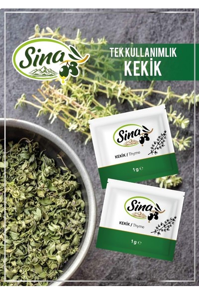 Sina Tek Kullanımlık Kekik 1 g x 1000 adet
