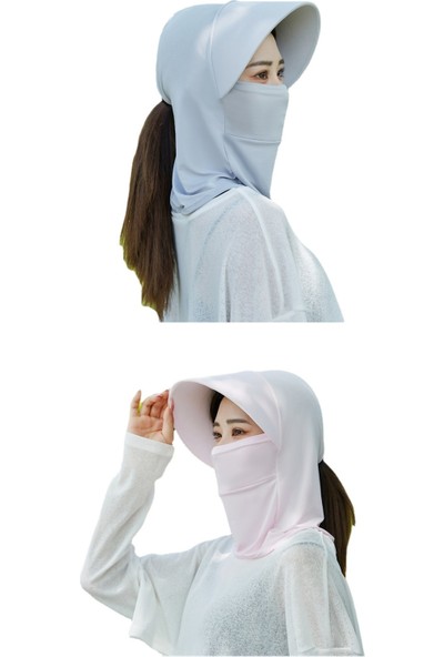 Dlloer 2 Adet Yaz Buz Ipek Güneş Şapkası Bisiklete Binme Uv Korumalı Güneş Şapkası (Yurt Dışından) Dlloer 2 Adet Yaz Buz Ipek Güneş Şapkası Bisiklete Binme Uv Korumalı Güneş Şapkası (Yurt Dışından)