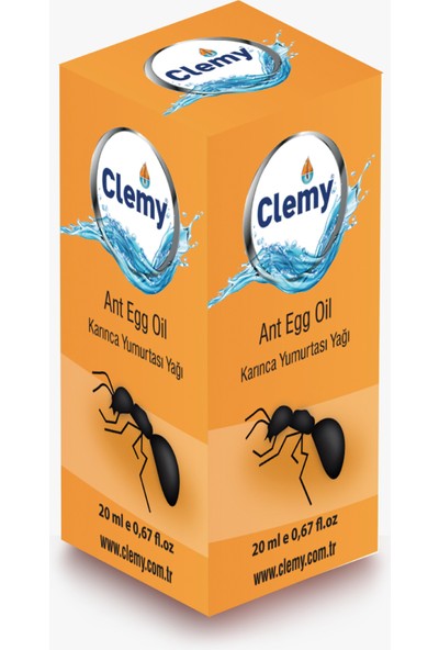 Clemy Karınca Yumurtası Yağı 20 ml Clemy Karınca Yumurtası Yağı 20 ml