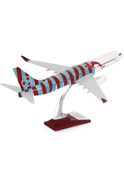 Zekupp Boeing 737-800 Bordo Mavi Taraftar Özel Tasarımlı 1/100 Maket Uçak, Model A Zekupp Boeing 737-800 Bordo Mavi Taraftar Özel Tasarımlı 1/100 Maket Uçak, Model A