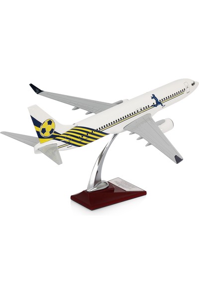 Zekupp - Maket Uçak Boeing 737-800 1/100 - Sarı Lacivert Taraftar, Özel Tasarım Model Uçak Zekupp - Maket Uçak Boeing 737-800 1/100 - Sarı Lacivert Taraftar, Özel Tasarım Model Uçak
