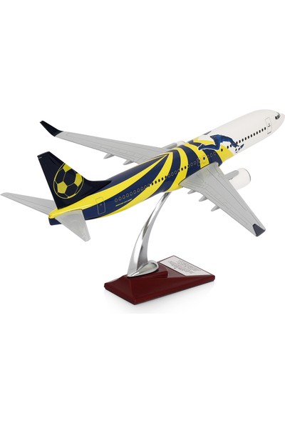 Zekupp - Maket Uçak Boeing 737-800 1/100 - Sarı Lacivert Taraftar, Özel Tasarım Model Uçak Zekupp - Maket Uçak Boeing 737-800 1/100 - Sarı Lacivert Taraftar, Özel Tasarım Model Uçak
