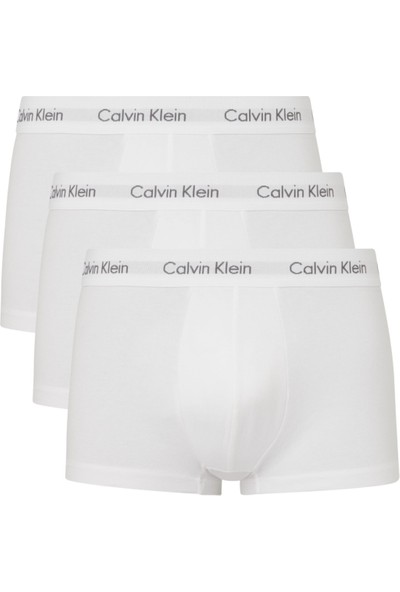 Calvin Klein U2664G Low Rise Trunk 3PK Erkek Boxer Calvin Klein U2664G Low Rise Trunk 3PK Erkek Boxer