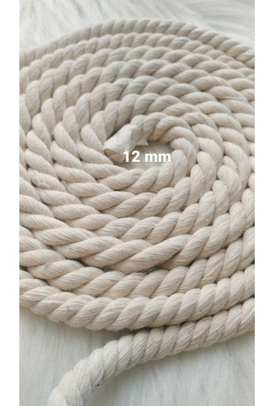 İzmir Bitpazarı 10 mm 10 Metre Pamuk Makrome İzmir Bitpazarı 10 mm 10 Metre Pamuk Makrome