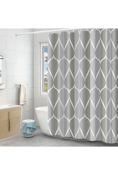 Yilegou Duş Perdesi Takımları, Basit Modern Banyo Perdesi, Kancalı Su Geçirmez Banyo Perdesi, 72 x 72 İnç (Yurt Dışından) Yilegou Duş Perdesi Takımları, Basit Modern Banyo Perdesi, Kancalı Su Geçirmez Banyo Perdesi, 72 x 72 İnç (Yurt Dışından)