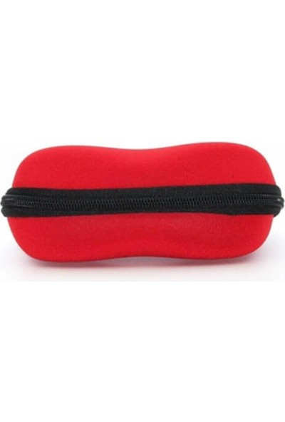 Piev Fermuarlı Moda Elit Gözlük Kabı Kırmızı Piev Fermuarlı Moda Elit Gözlük Kabı Kırmızı