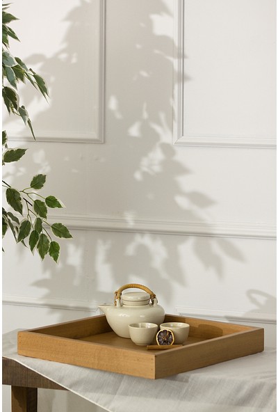 By Pallette Alfard Ahşap Tepsi