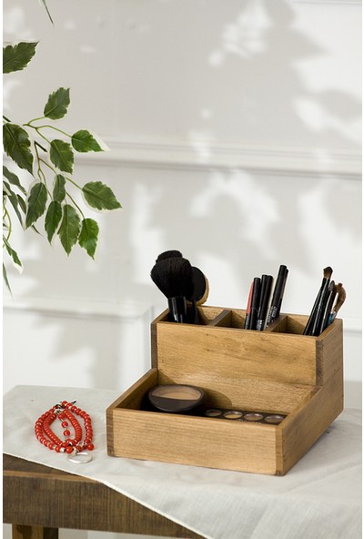 By Pallette Gatria Ahşap Makyaj Organizeri