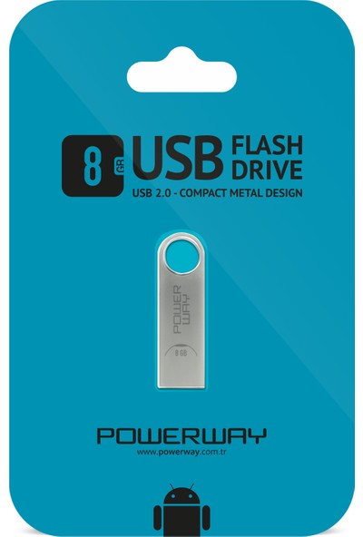Powerway 8 GB Usb Flash Bellek