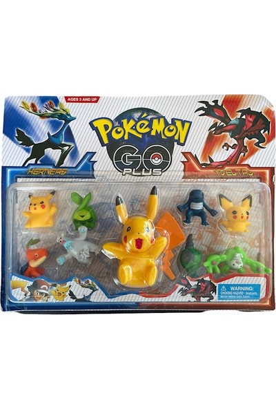 Pokemon Go Pikachu ve Arkadaşları 9 Lu Set