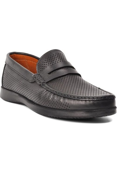 Castle Black Siyah Erkek Hakiki Deri Günlük Ayakkabı Castle Black Siyah Erkek Hakiki Deri Günlük Ayakkabı