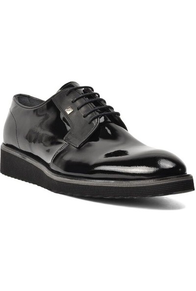 Fosco Siyah Rugan Erkek Hakiki Deri Günlük Ayakkabı Fosco Siyah Rugan Erkek Hakiki Deri Günlük Ayakkabı