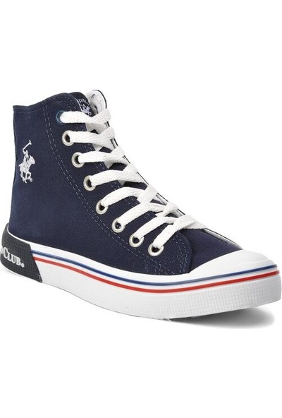 Beverly Hills Polo Club Lacivert Kadın Bilek Boy Spor Ayakkabı