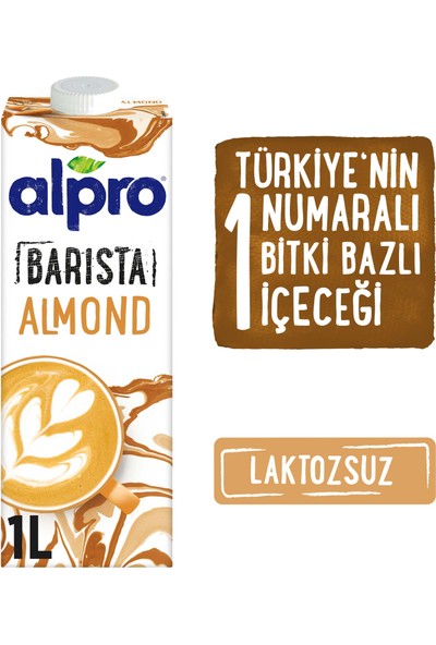 Alpro Barista Badem Sütü 1L