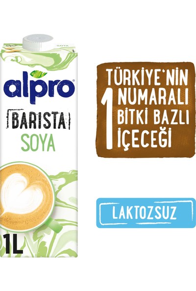 Alpro Barista Soya Sütü 1L