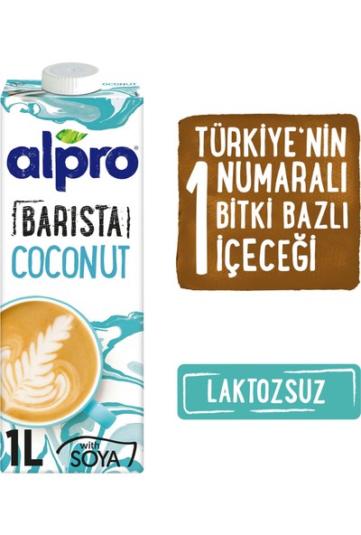 Alpro Barista Hindistan Cevizi Sütü 1L