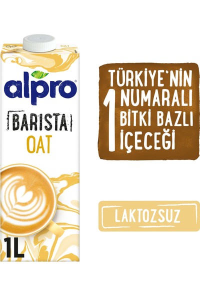 Alpro Barista Yulaf Sütü 1L