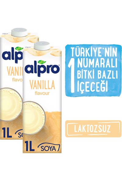 Alpro Vanilyalı Soya Sütü 2x1L