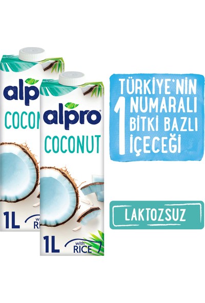 Alpro Hindistan Cevizi Sütü 2x1L