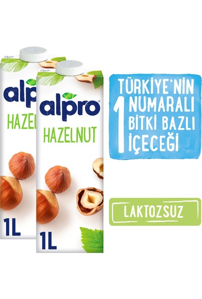 Alpro Fındık Sütü 2x1L