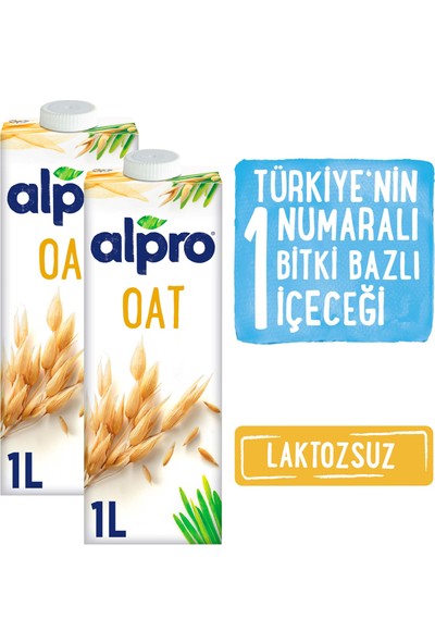 Alpro Yulaf Sütü 2x1L