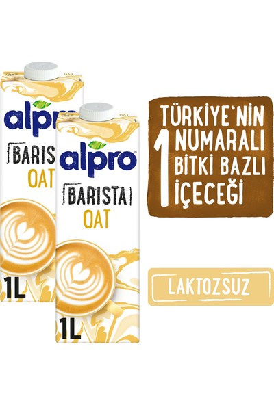 Alpro Barista Yulaf Sütü 2x1L