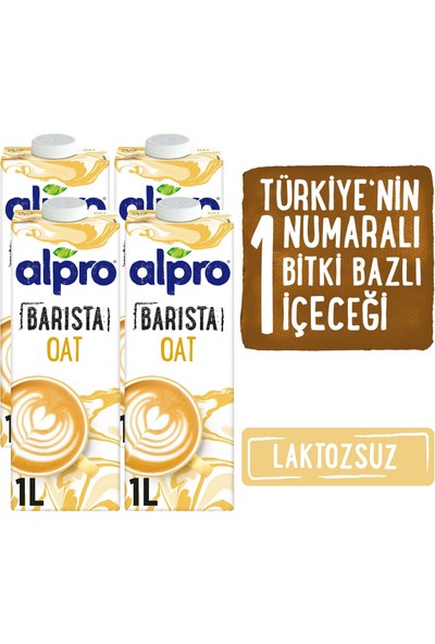 Alpro Barista Yulaf Sütü 4x1L