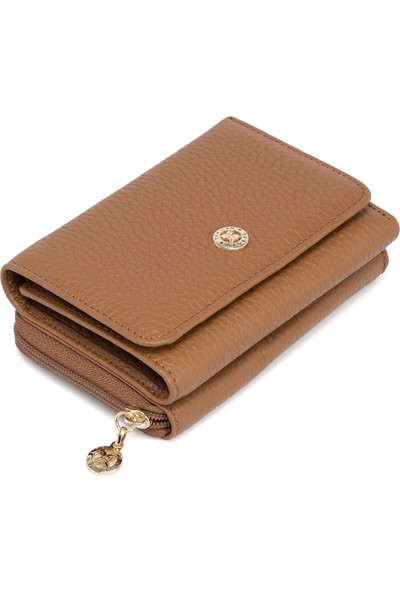Tergan Taba Deri Kadın Cüzdanı 05798B67