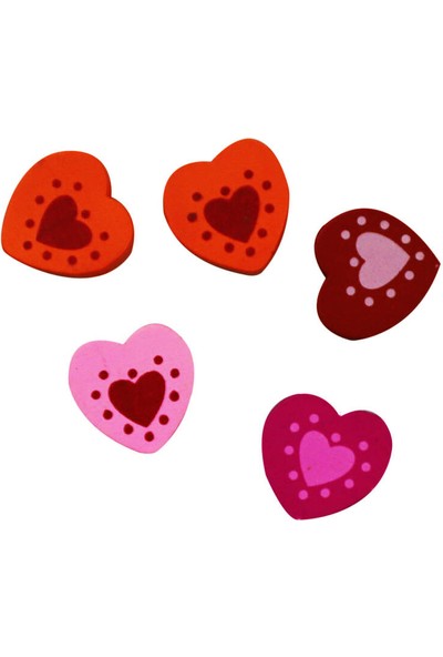 Kalpli Ahşap Boncuk 5 Li