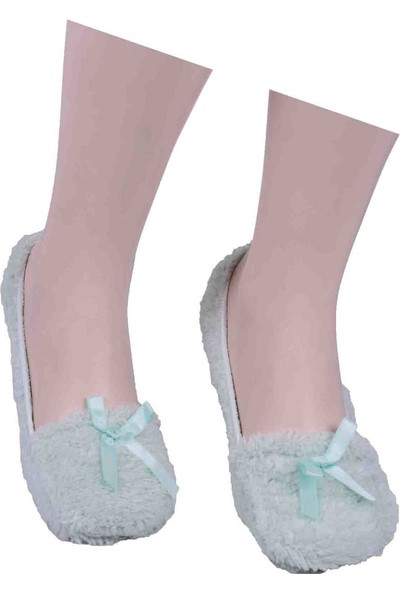 Asel Duru Kurdeleli Pelüş Patik 041 | Yeşil