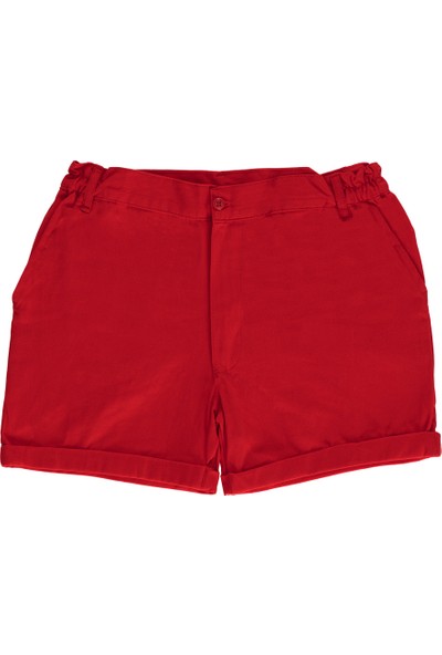 Mini Şort - Kırmızı