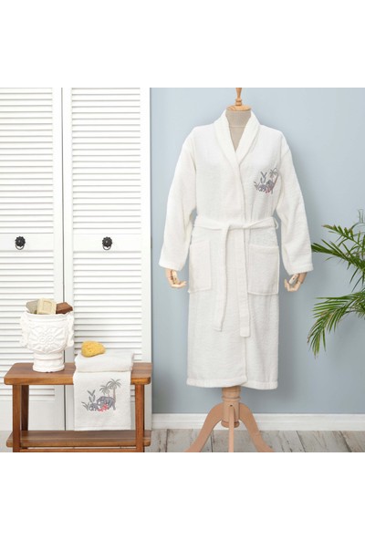 Karaca Home Dina Kadın Bornoz Set S/m Karaca Home Dina Kadın Bornoz Set S/m