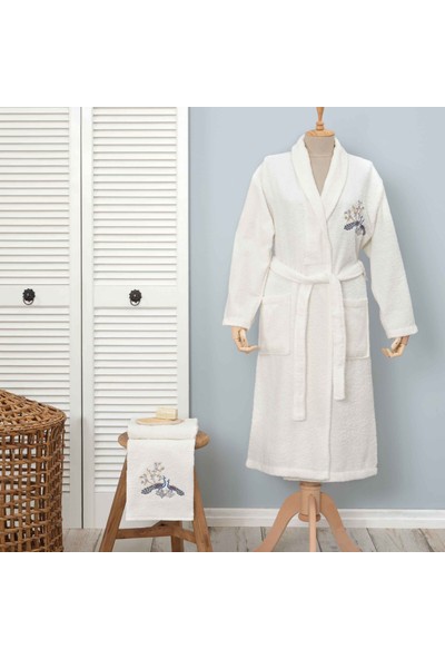 Karaca Home Dina Kadın Bornoz Set L/xl Karaca Home Dina Kadın Bornoz Set L/xl