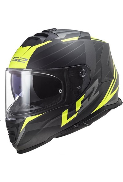 Ls2 Storm Nerve Mat Siyah-Neon Sarı Motosiklet Kask Ls2 Storm Nerve Mat Siyah-Neon Sarı Motosiklet Kask
