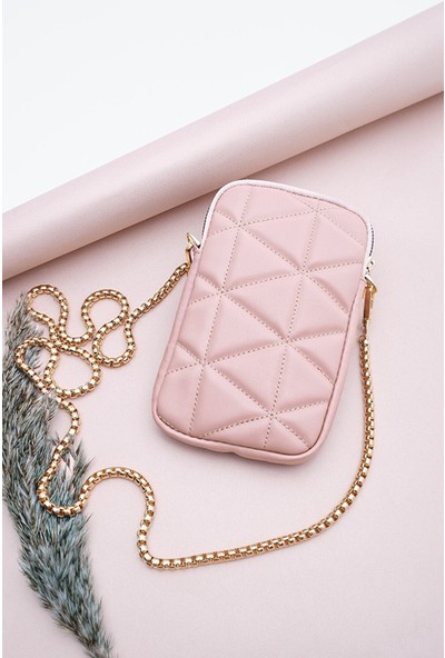 Nakshi Kadın Çapraz Askılı Telefonluk Tasarım Cüzdan Çanta