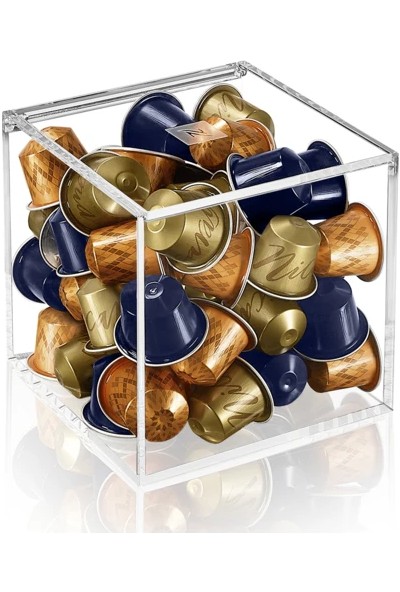 Nespresso View Cube Kapsül Saklama Kabı 50 Li Nespresso View Cube Kapsül Saklama Kabı 50 Li