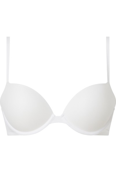Calvin Klein 000QF6345E100 Beyaz Kadın Destekli Sütyen