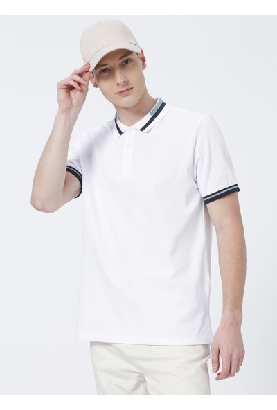 Fabrika Comfort Polo, 3xl, Beyaz - Yeşil