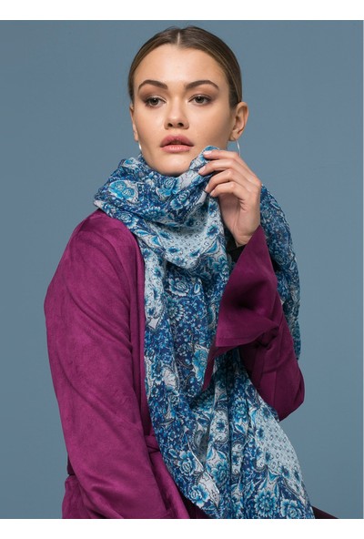 Accessorize Şal, Standart, Mavi