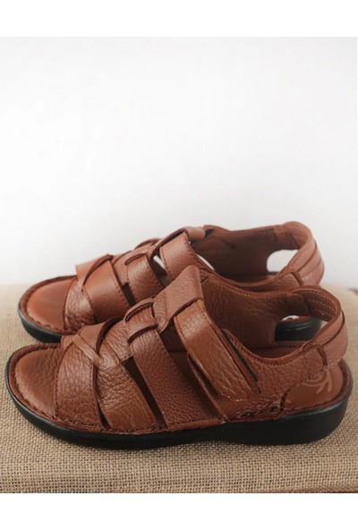 Erkek Sandalet Taba