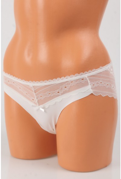 Julude Krem Helena Dantelli Külot (36-38 Uyumludur) Julude Krem Helena Dantelli Külot (36-38 Uyumludur)