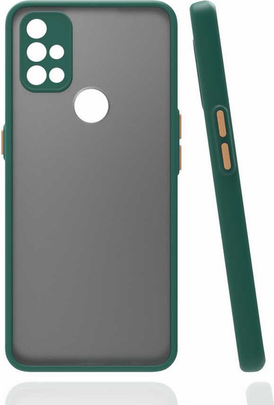 Fibaks One Plus Nord N10 5g Uyumlu Kılıf Kamera Korumalı Renkli Tuşlu Transparan Kapak Fibaks One Plus Nord N10 5g Uyumlu Kılıf Kamera Korumalı Renkli Tuşlu Transparan Kapak