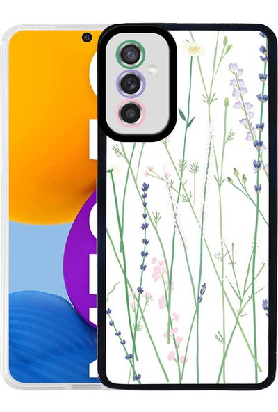 Fibaks Samsung Galaxy M52 Uyumlu Kılıf Renkli Çiçek Desenli Kapak Fibaks Samsung Galaxy M52 Uyumlu Kılıf Renkli Çiçek Desenli Kapak