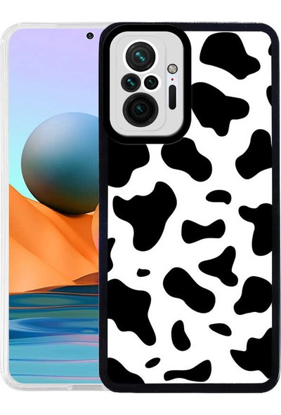 Fibaks Xiaomi Redmi Note 10 Pro Uyumlu Kılıf Renkli Siyah Beyaz Desenli Kapak Fibaks Xiaomi Redmi Note 10 Pro Uyumlu Kılıf Renkli Siyah Beyaz Desenli Kapak