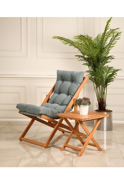 Cms Sandalye Ahşap Katlanır Şezlong ve Katlanır Sehpa Takım Cms Sandalye Ahşap Katlanır Şezlong ve Katlanır Sehpa Takım