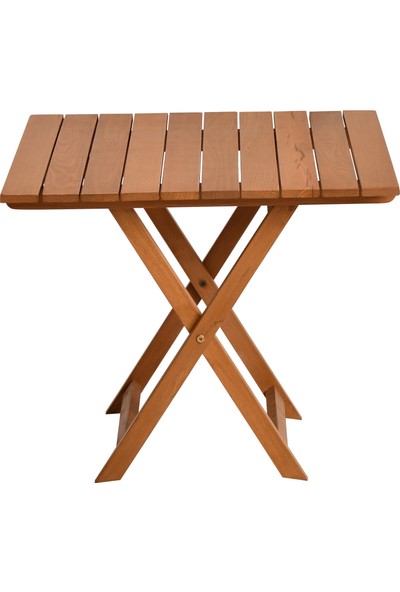 Cms Sandalye Ahşap Katlanır Sehpa 48X48 cm Cms Sandalye Ahşap Katlanır Sehpa 48X48 cm
