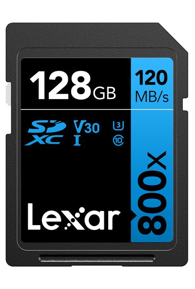 Lexar 128GB High-Performance 800X Uhs-I Sdxc Hafıza Kartı (Blue Series) Lexar 128GB High-Performance 800X Uhs-I Sdxc Hafıza Kartı (Blue Series)