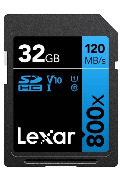 Lexar 32GB High-Performance 800X Uhs-I Sdhc Memory Card (Blue Series) Lexar 32GB High-Performance 800X Uhs-I Sdhc Memory Card (Blue Series)