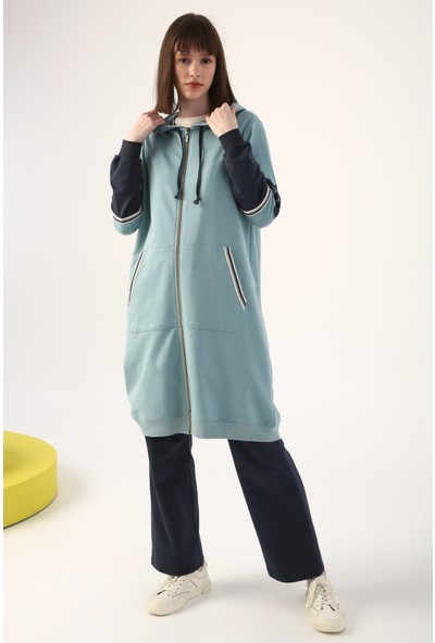 ALLDAY Kolları Baskılı Garnili Eşofman Takımı ALLDAY Kolları Baskılı Garnili Eşofman Takımı